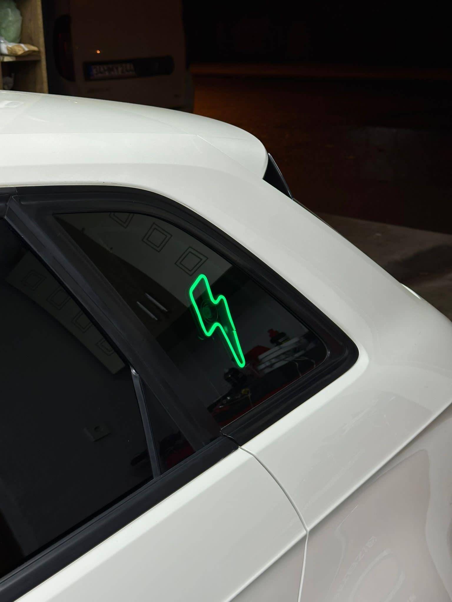 2PCS Interior Neon Led Illuminated Decor Lightning Bolt (12 Volt) - Etsy