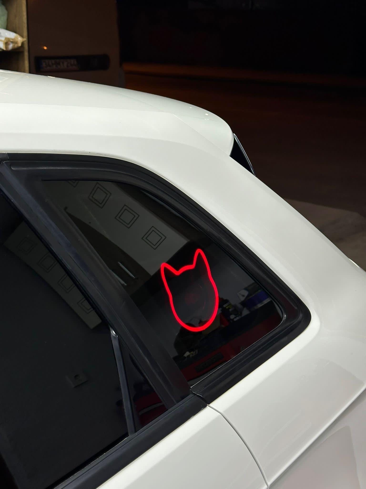 2PCS Interior Neon Led Illuminated Decor Cat (12 Volt) - Etsy