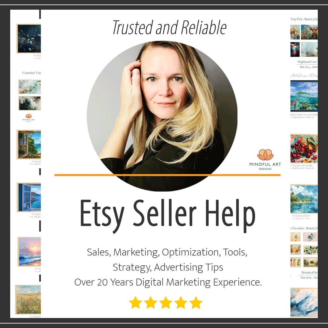 Etsy Seller Help, Etsy Help, Store Help, Etsy Questions, Store Setup ...