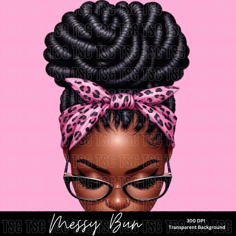 Black Hair Bun Etsy