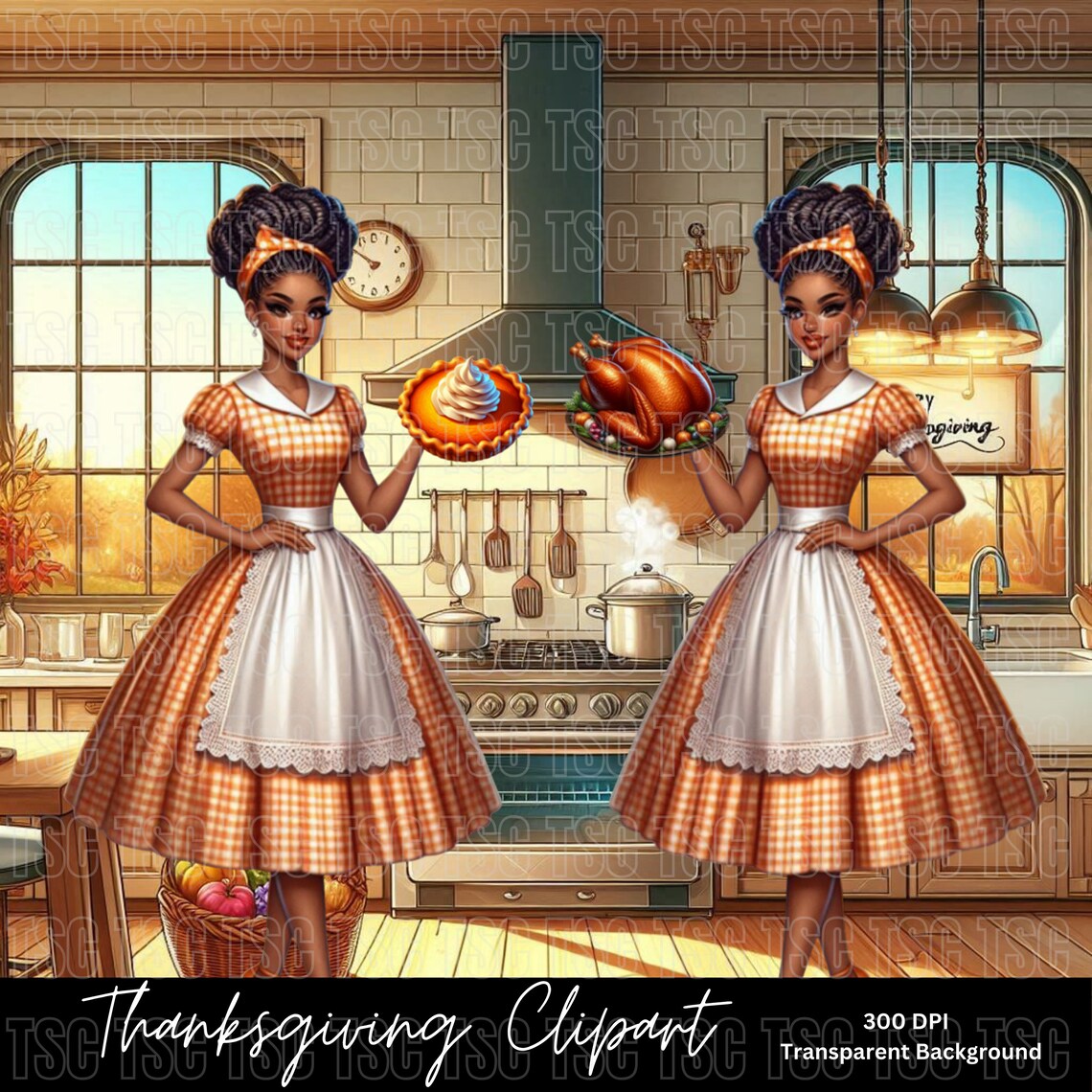 Thanksgiving Clipart, Cooking Clipart, Fall Clipart, Pumpkin Clipart ...