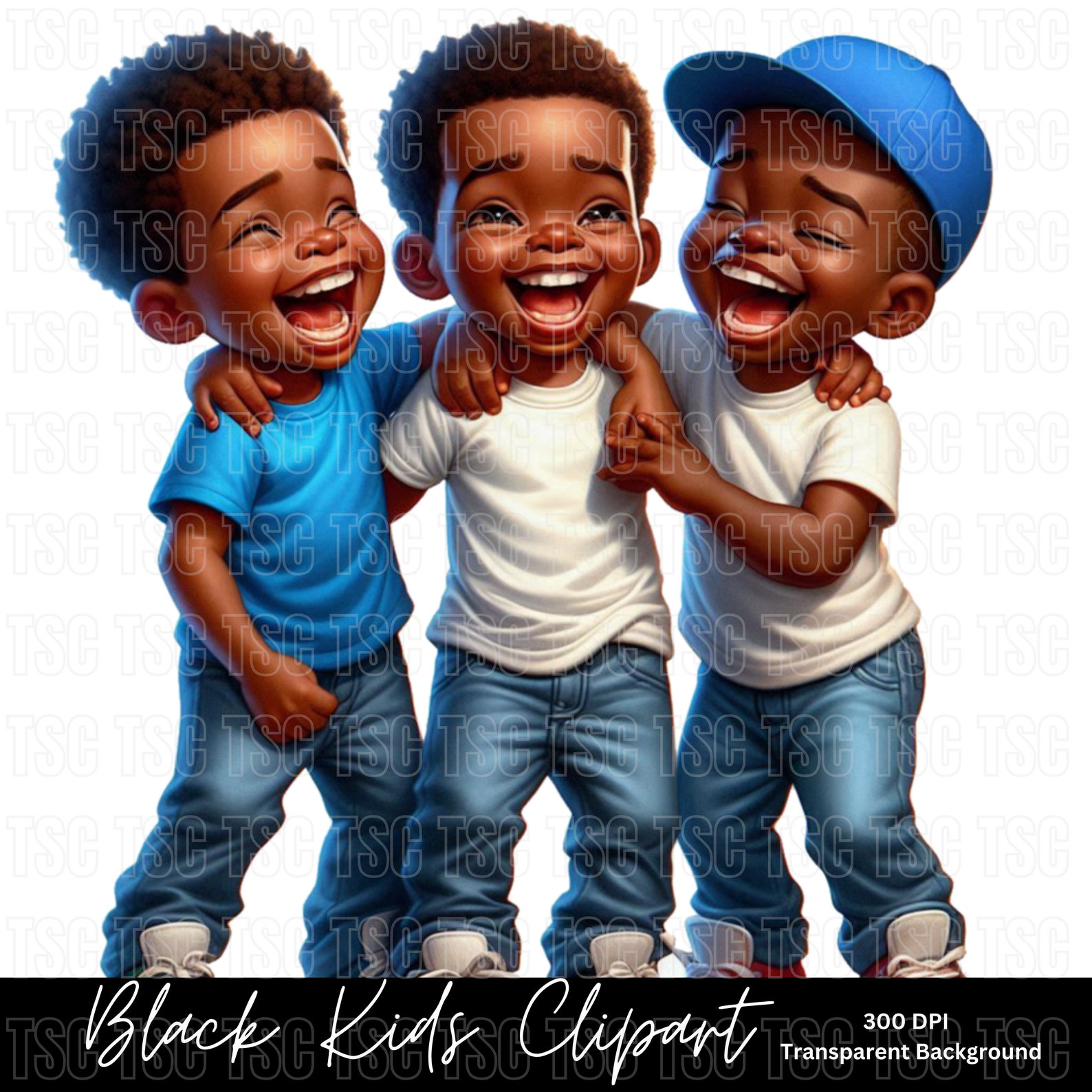 Afro Kids Clipart, Black Kids Clipart, Black Boy Clipart, Back to ...