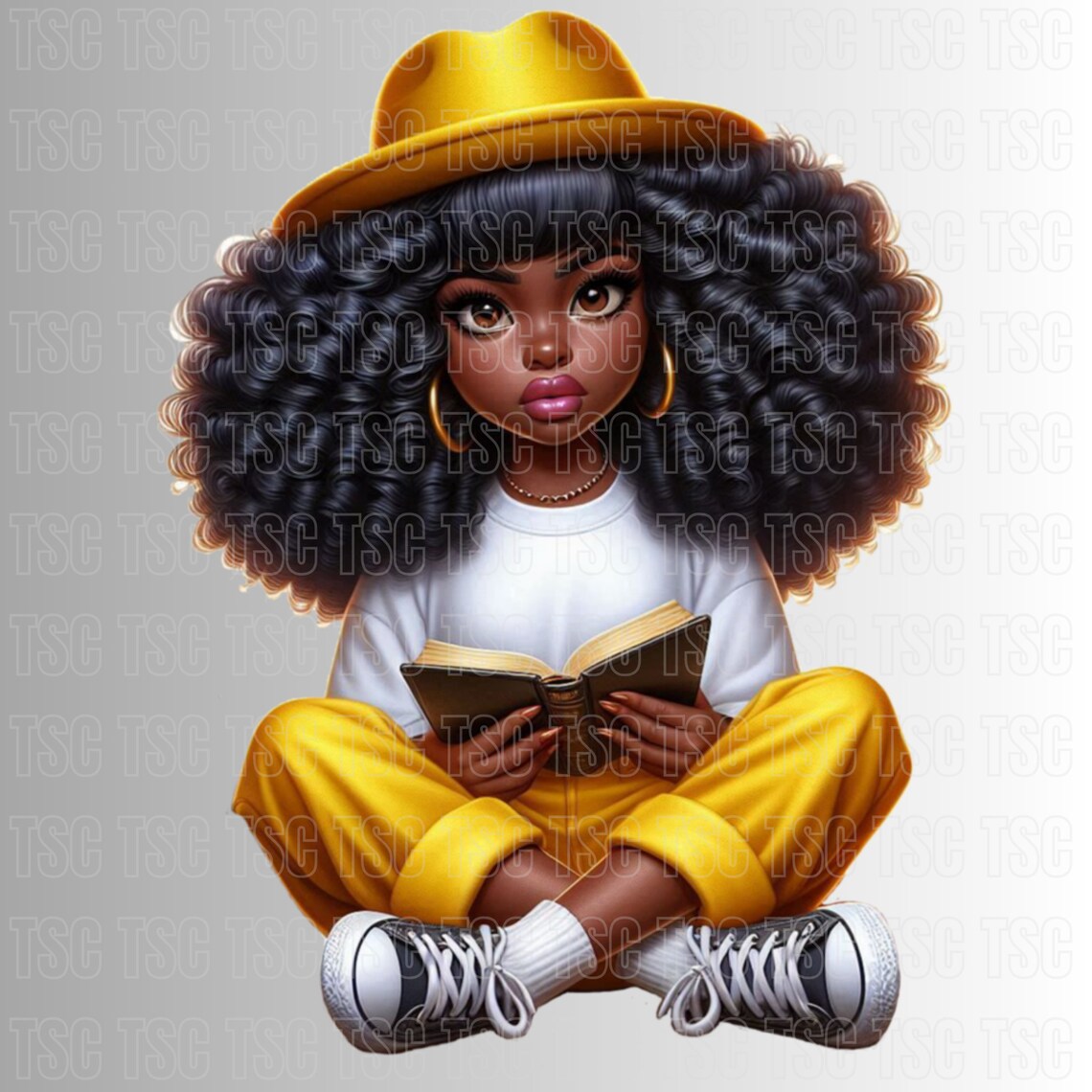 Bible Study Clipart, Bible Reading, Church Lady Clipart, African ...