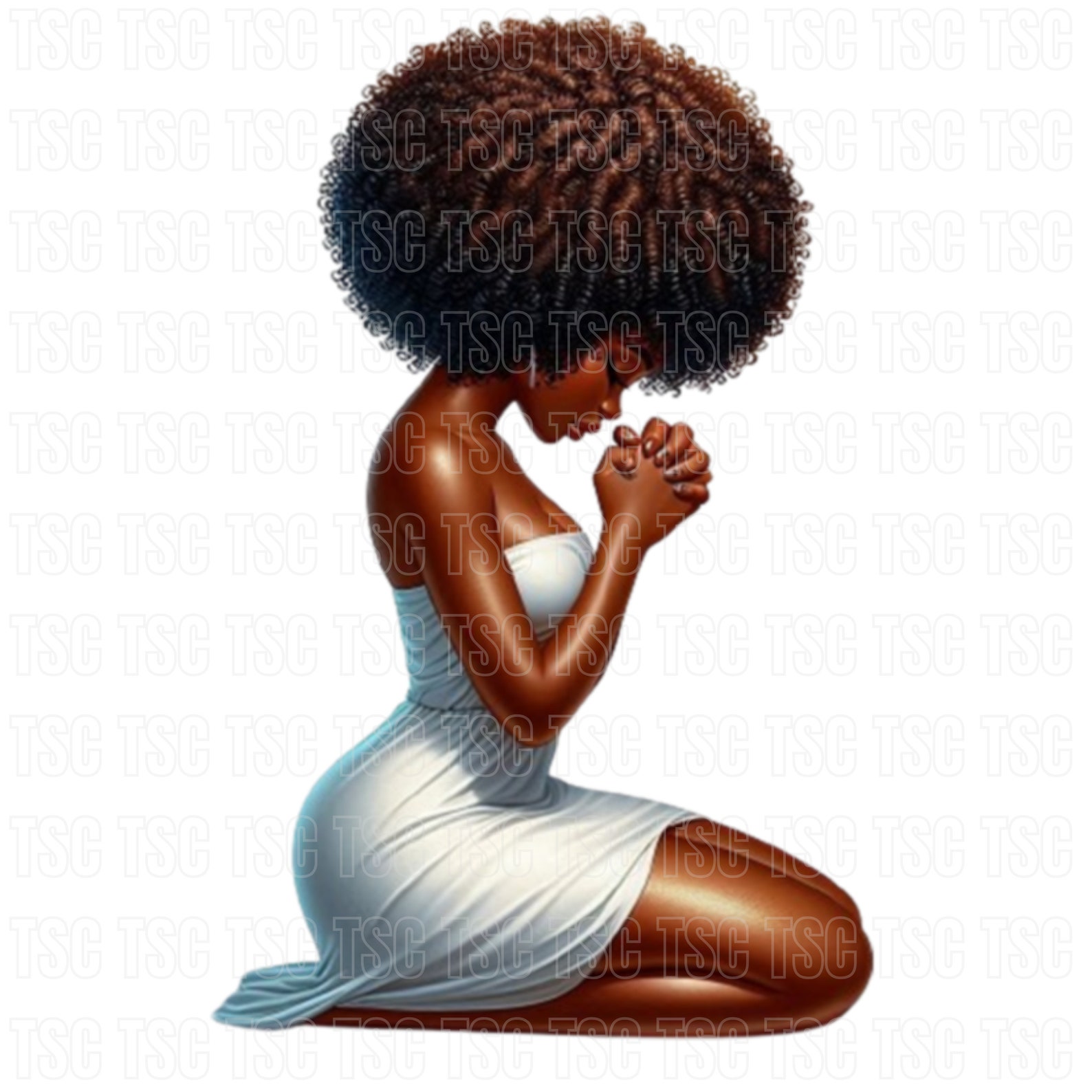Praying Woman Clipart, Church Lady Clipart, Women Praying, Black Girl Praying, Praying Girl ...