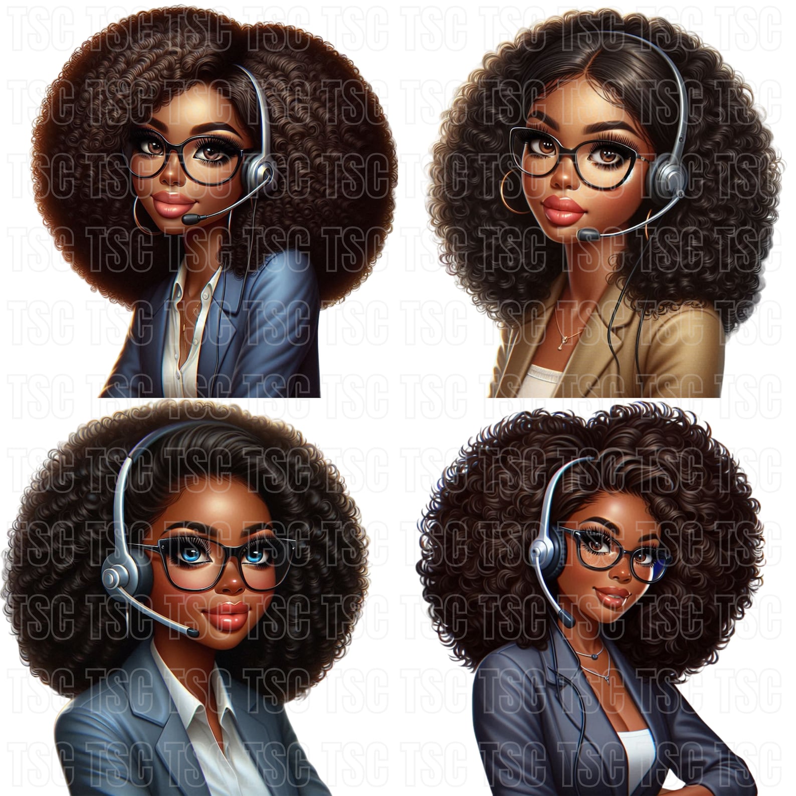 Call Center Clipart, Customer Service Rep, Office Clipart, Work Clipart ...