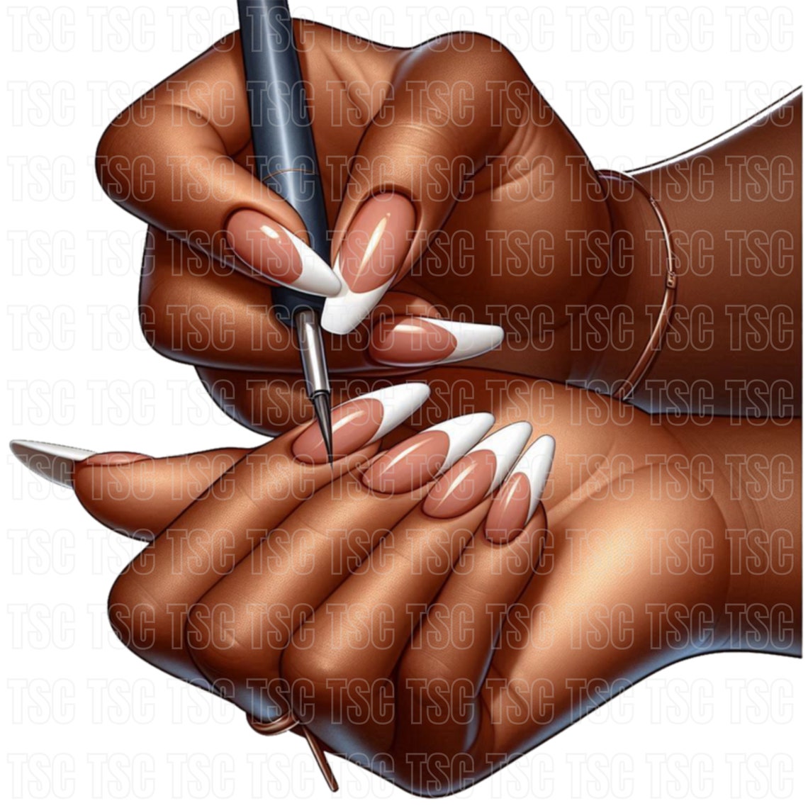 Nail Clipart, Manicure Clipart, Long Nails Clipart, Nail Tech Clipart ...