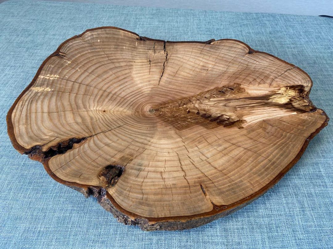 Stunning Large Ash Wood Platter Centrepiece - Etsy