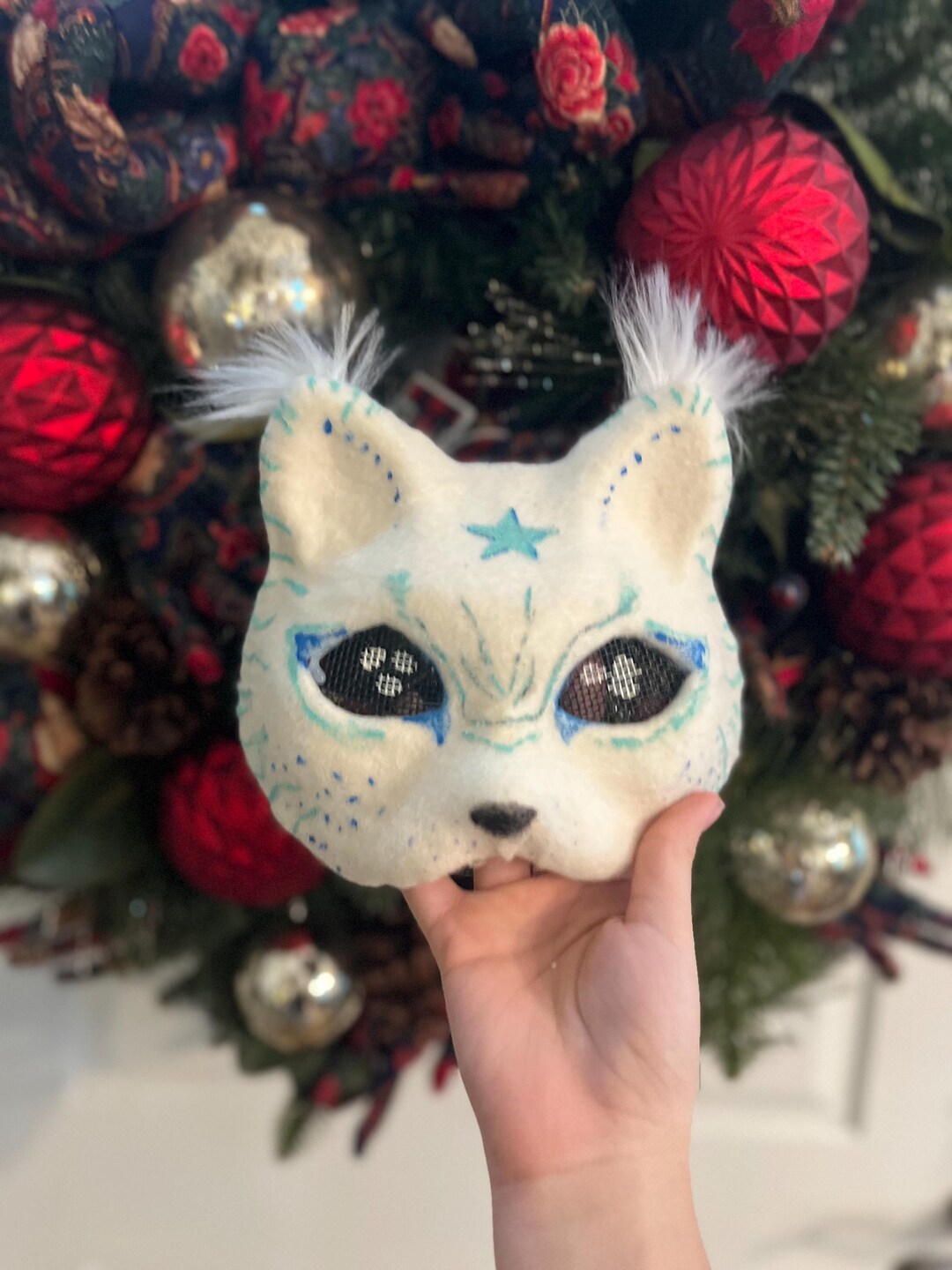 Norwegian Forest Cat Therian Mask / Cat Mask for Furries and Therians ...