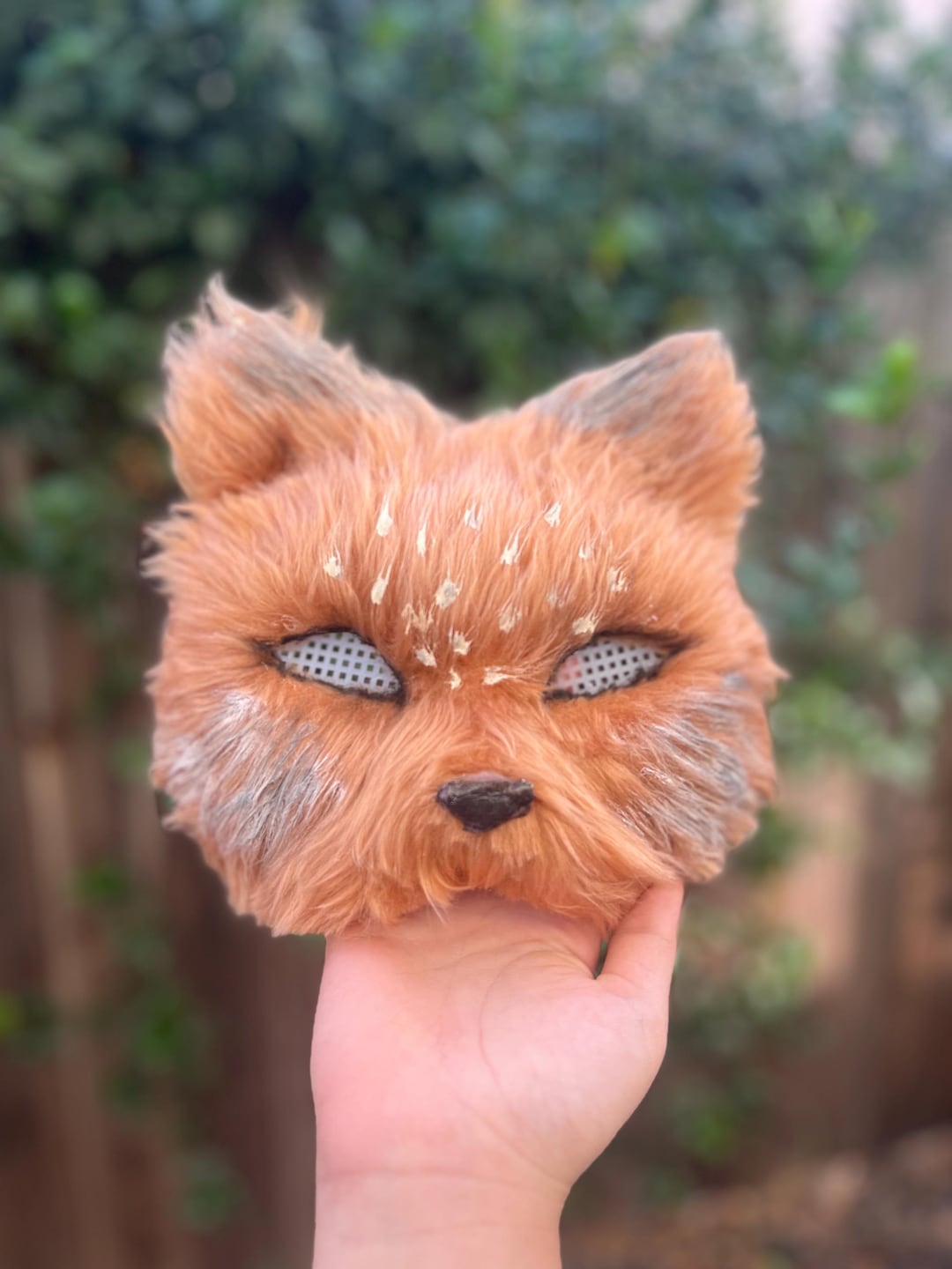 Squirrel Therian Mask / COMPLETELY Faux Furred NEED GONE - Etsy