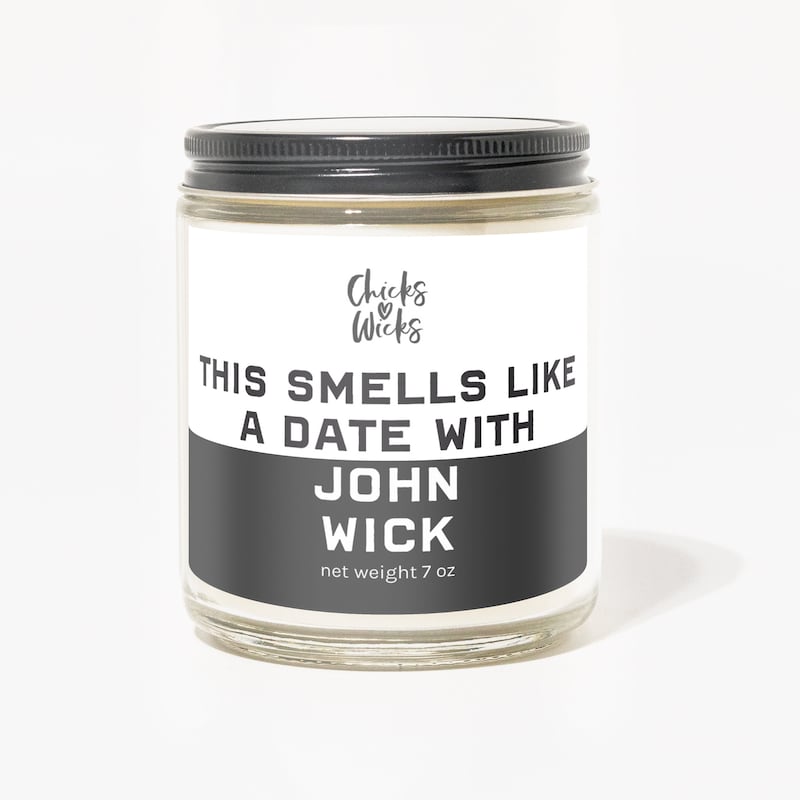 John Wick Candle - Etsy