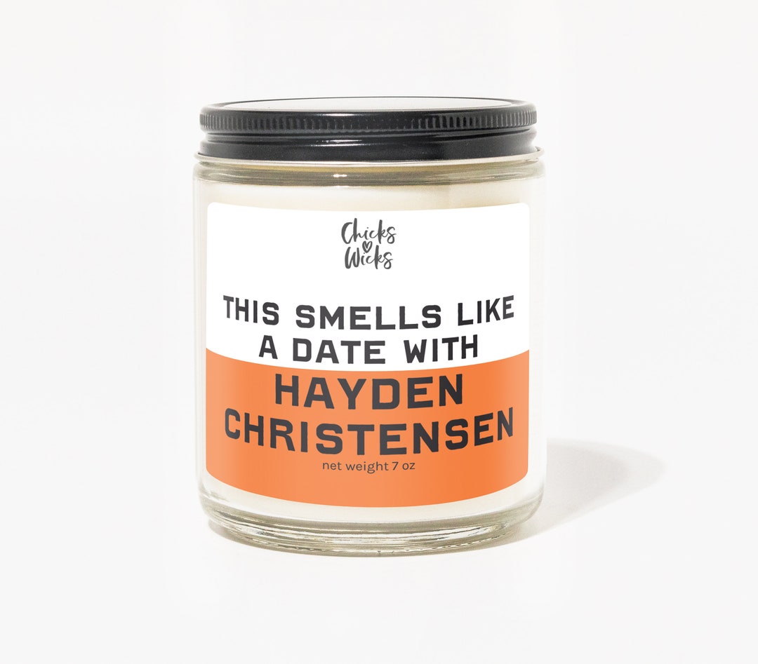 This Smells Like Hayden Christensen Candle︱celebrity Candle | Fire ...
