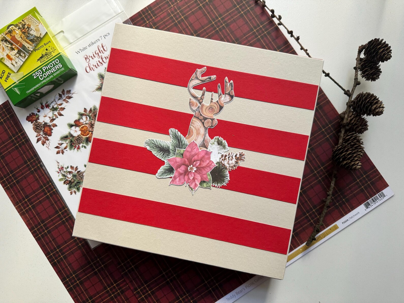 Album for Winter Photos. Winter Story Scrapbook Album. - Etsy