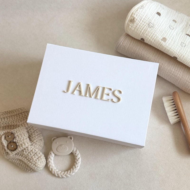 Baby Keepsake Box - Etsy