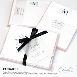 Botanical Note Card Personalized Stationery Personalized Stationary ...