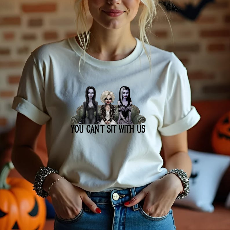 You Cant Sit With Us Png, Scary Halloween Png, Horror Friends Png ...