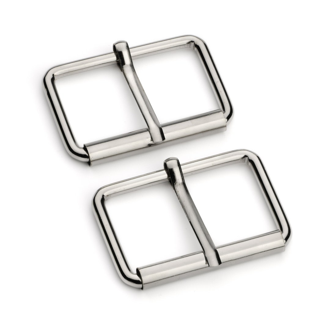 1 1/2" Roller Pin Belt Buckles - Nickel - (ROLLER BUCKLE RBK-120) - Etsy