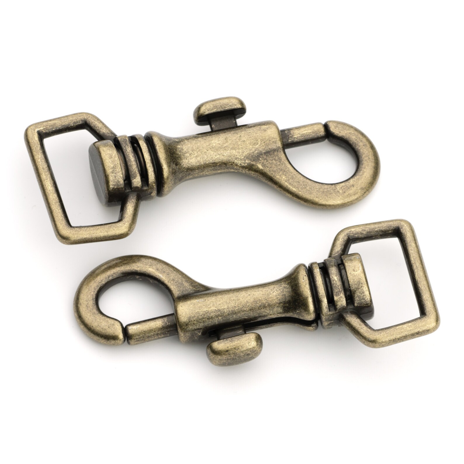 3/4" Metal Large Bolt Snap Hook - Antique Brass - (METAL HOOK Mhk-112 ...