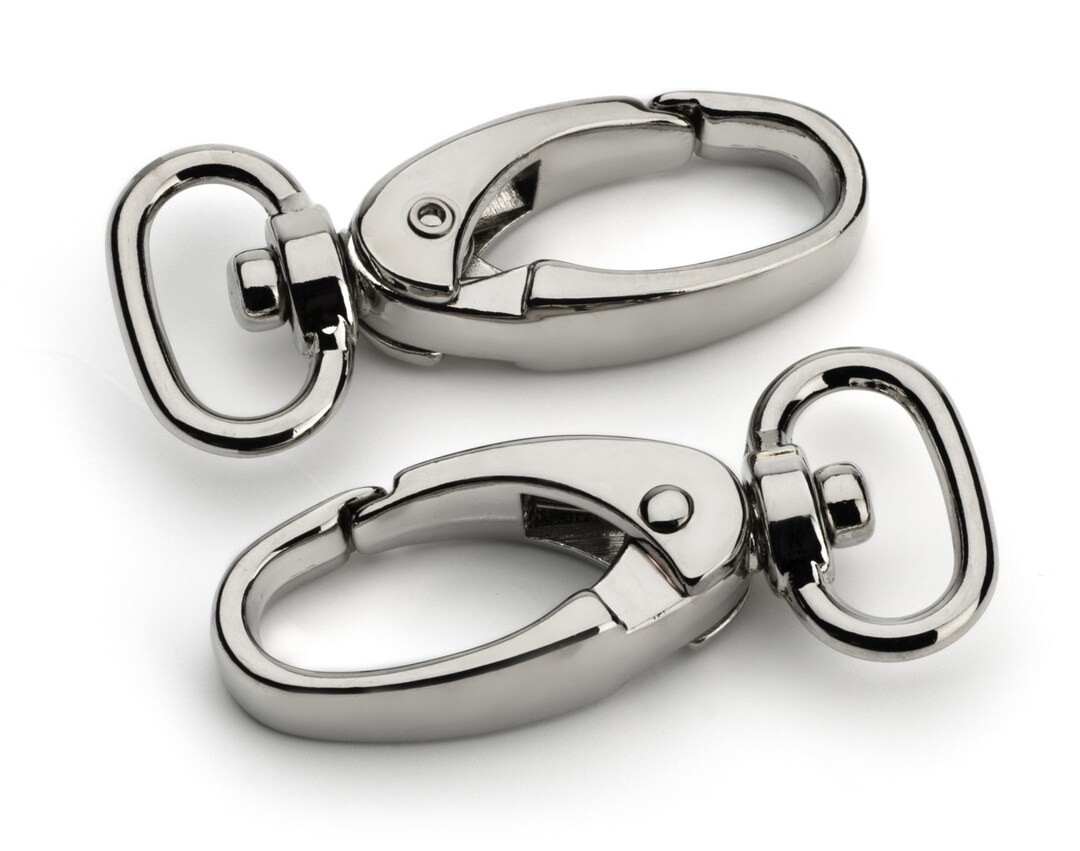 5/8" Wide Push Gate Snap Hook - Nickel - (METAL HOOK MHK-212) - Etsy