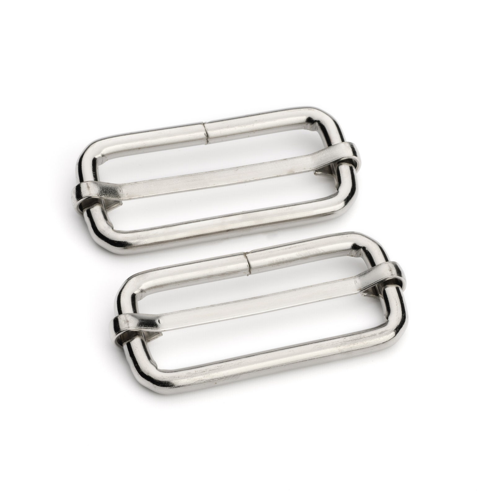 1 1/2" Adjustable Slide Buckle - Nickel - (SLIDE BUCKLE SBK-124) - Etsy