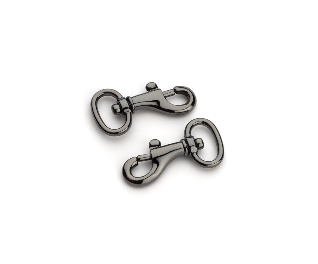 1/2" Metal Spring Hook - Black Nickel - (METAL HOOK MHK-122) - Etsy