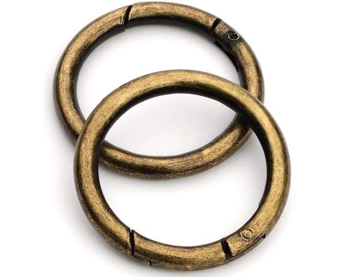 3/4 Gate-ring Black Nickel Free Shipping GATE RING GRG-106 - Etsy