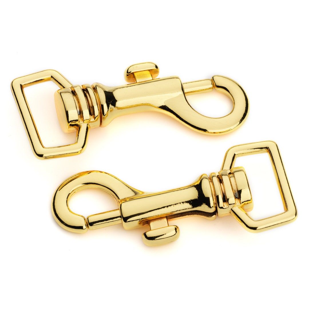 3/4" Metal Large Bolt Snap Hook - Gold - (METAL HOOK Mhk-112-gold) - Etsy