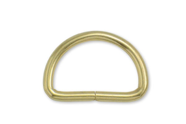 1 1/4" Metal D Rings Dee Rings Non Welded GOLD - Free Shipping (D-RING ...