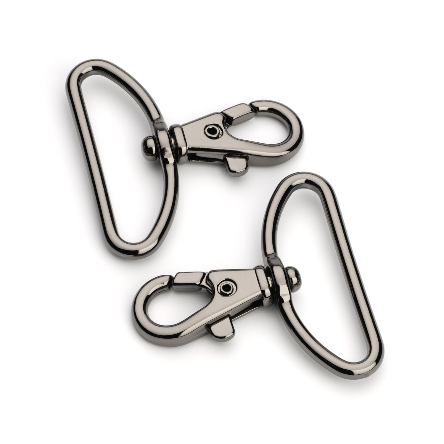 1 1/2" Metal Trigger Snap Hook - Black Nickel - (METAL HOOK Mhk-124-bn ...