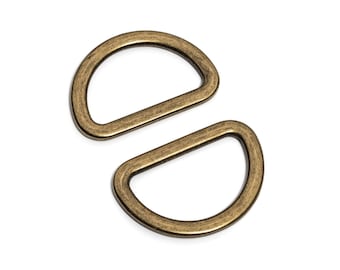 Antique Brass D Ring - Etsy