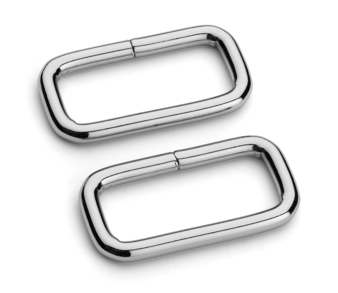 1 1/4" Metal Square Ring - Nickel (SQUARE RING SRG-116) - Etsy