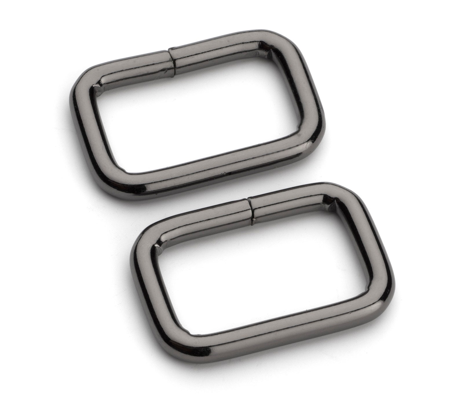 1" Metal Square Ring - Black Nickel (SQUARE RING SRG-114) - Etsy