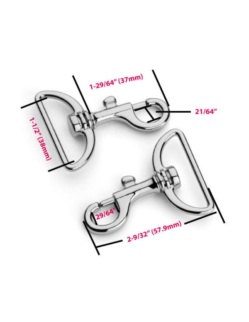 1 1/2" Metal Large Bolt Snap Hook - Antique Brass (METAL HOOK Mhk-100 ...