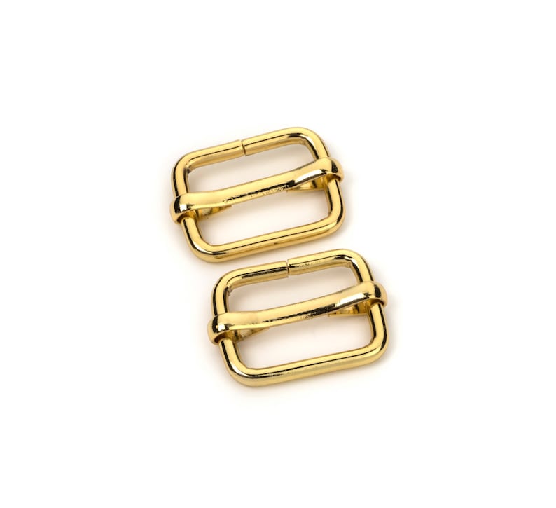 3/4" Adjustable Slide Buckle - Gold - (SLIDE BUCKLE SBK-113) - Etsy