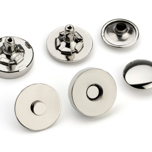 18mm Double Rivet Magnetic Purse Snaps Antique Brass - Etsy