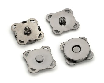 18mm Magnetic Purse Snaps Closures Nickel MAGNET SNAP - Etsy