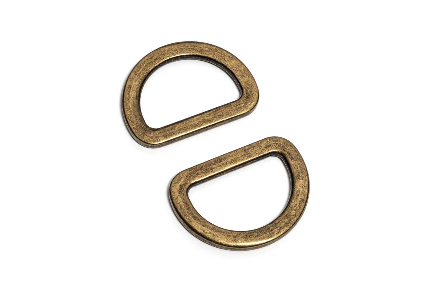 100pcs 1 25mm Flat Zinc D-Ring Antique Brass | Etsy