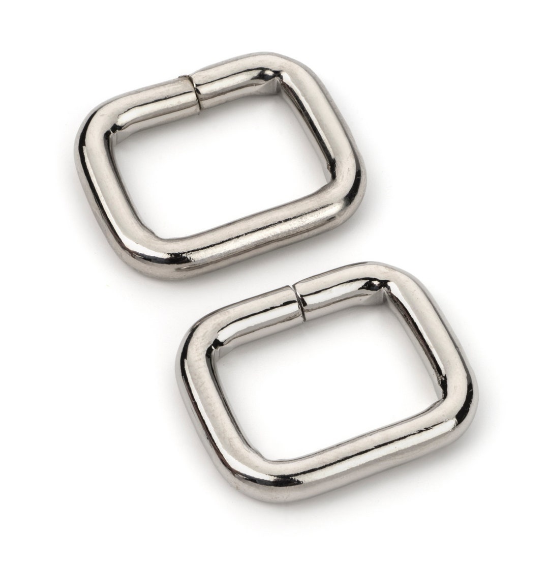 5/8" Metal Square Ring - Nickel (SQUARE RING SRG-150) - Etsy