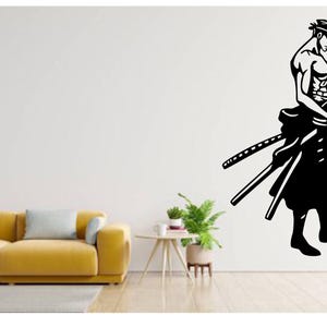 Metal Art Roronoa Zoro Wall Decor View - Etsy