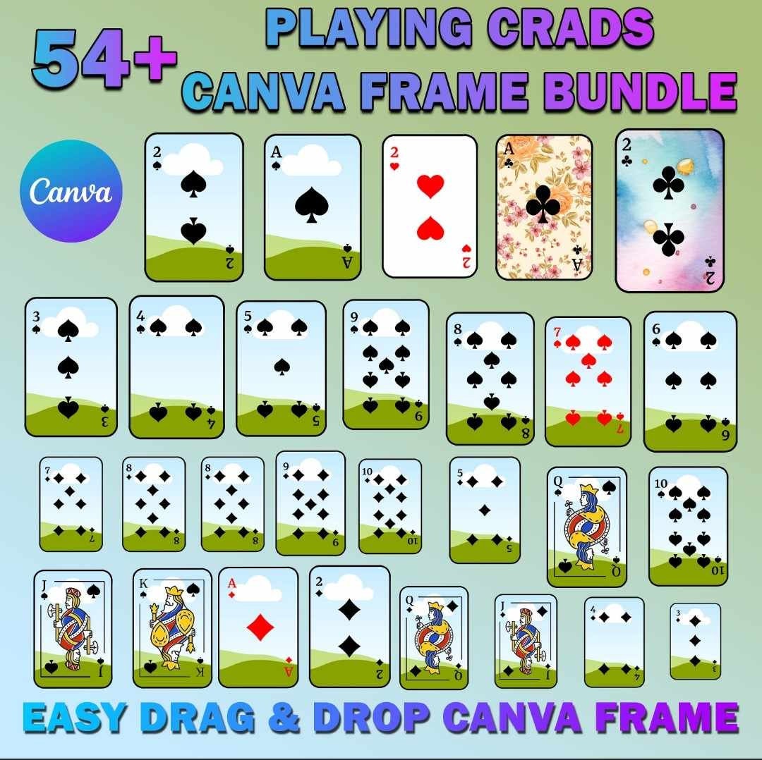 Design Your Own Playing Cards on Canva, Easy Drag and Drop ...