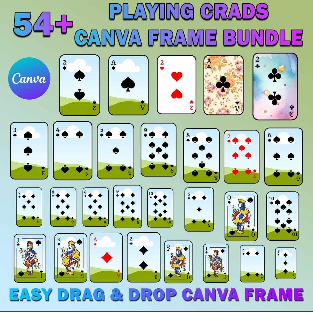 Design Your Own Playing Cards on Canva, Easy Drag and Drop ...