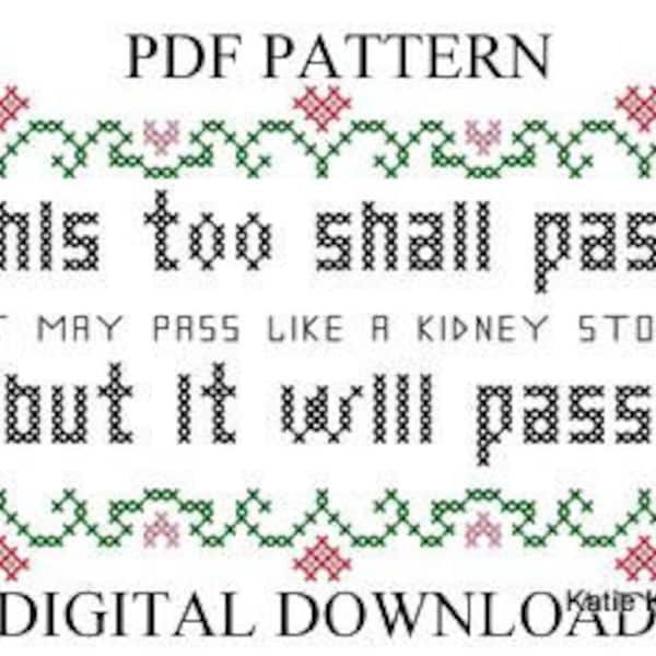 Stitch Shall Pass - Etsy