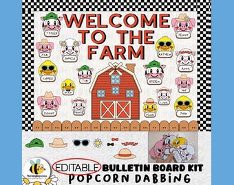 Bulletin Board Kit Back to School Plant Welcome Back to School Groovy ...