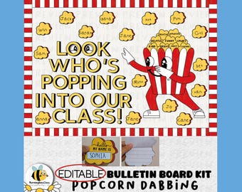 Bulletin Board Kit Back to School Plant Welcome Back to School Groovy ...