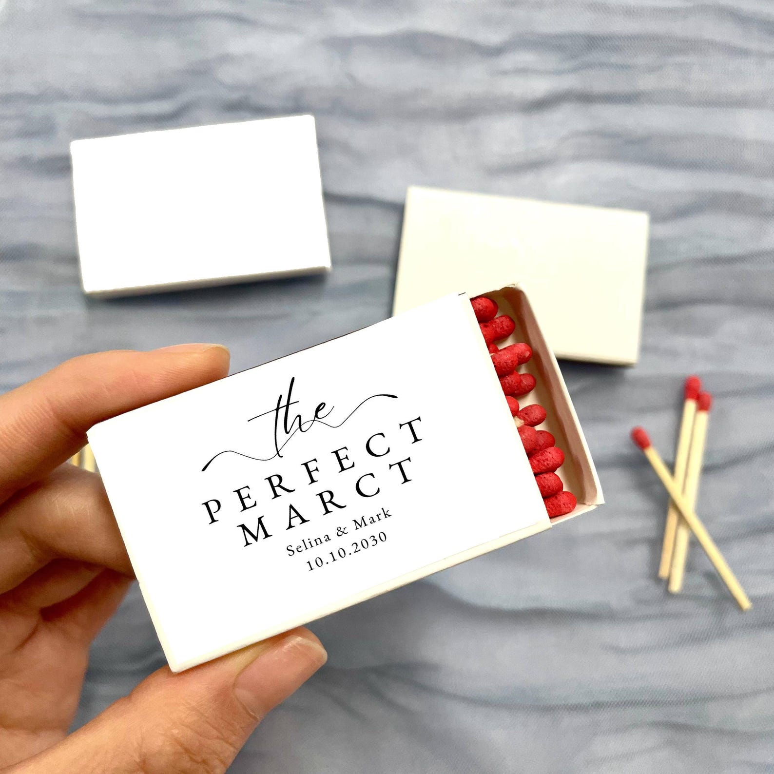 Custom Wedding Matches, the Perfect Match Personalized Matches, Wedding ...