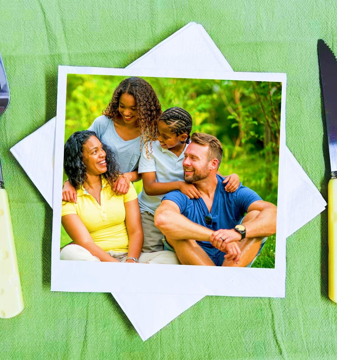 Custom Photo Napkins,personalized Photo Cocktail Napkins,custom Image ...