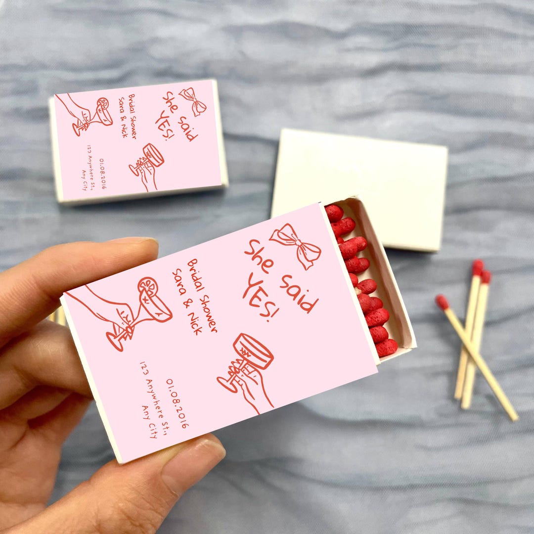Custom Wedding Matchboxes, Matchbox Favor, Wedding Matchboxes Souvenirs ...