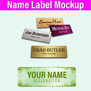 Name Label Template, Name Tag Template, School Labels Template, Name ...
