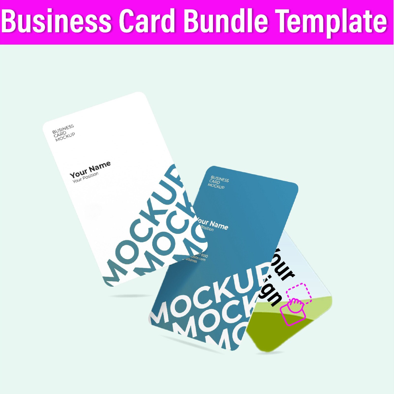 Business Card Template, Business Card Svg, 3x2.5business Card, Drag ...