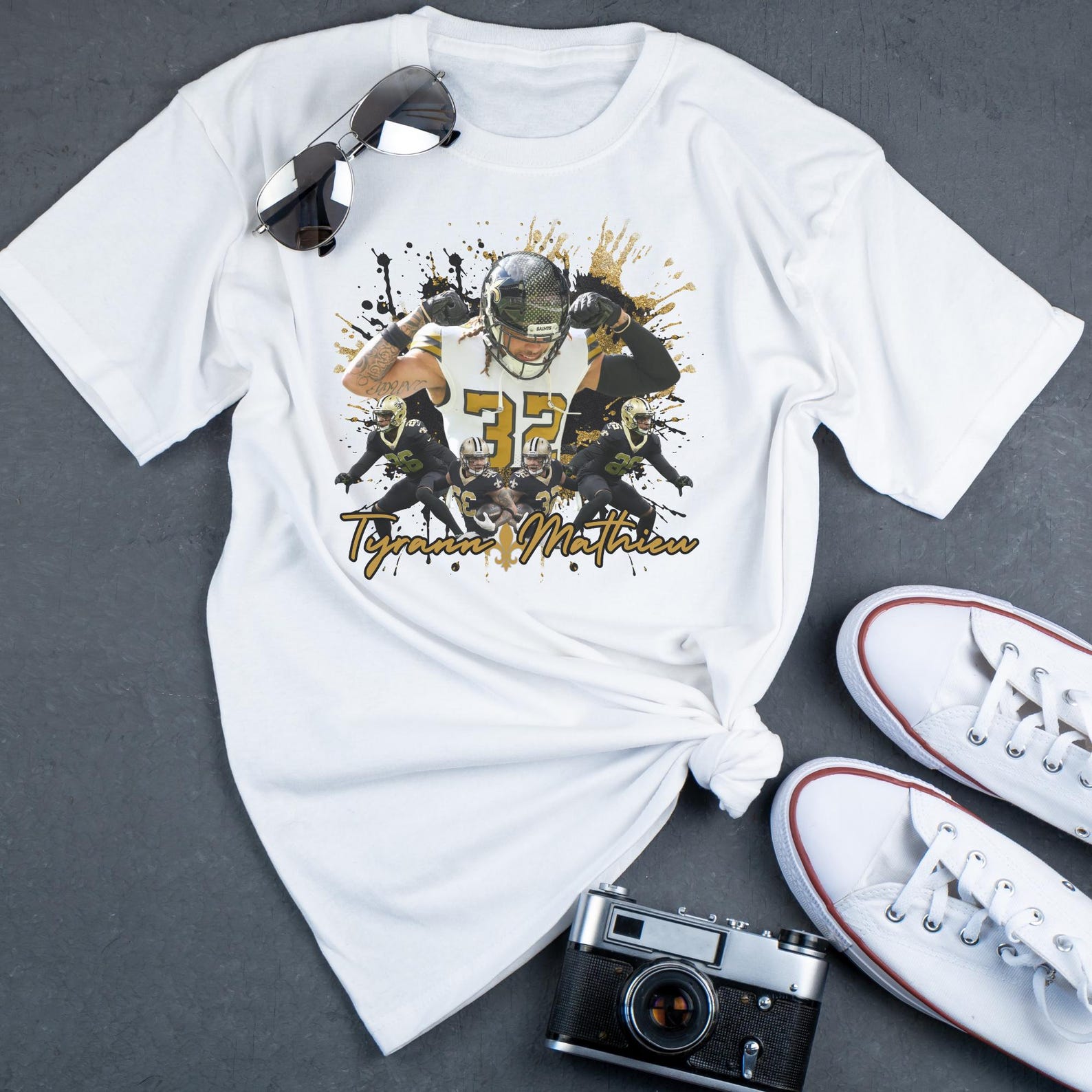 Tyrann Mathieu Saints, NOLA Saints, New Orleans - Etsy