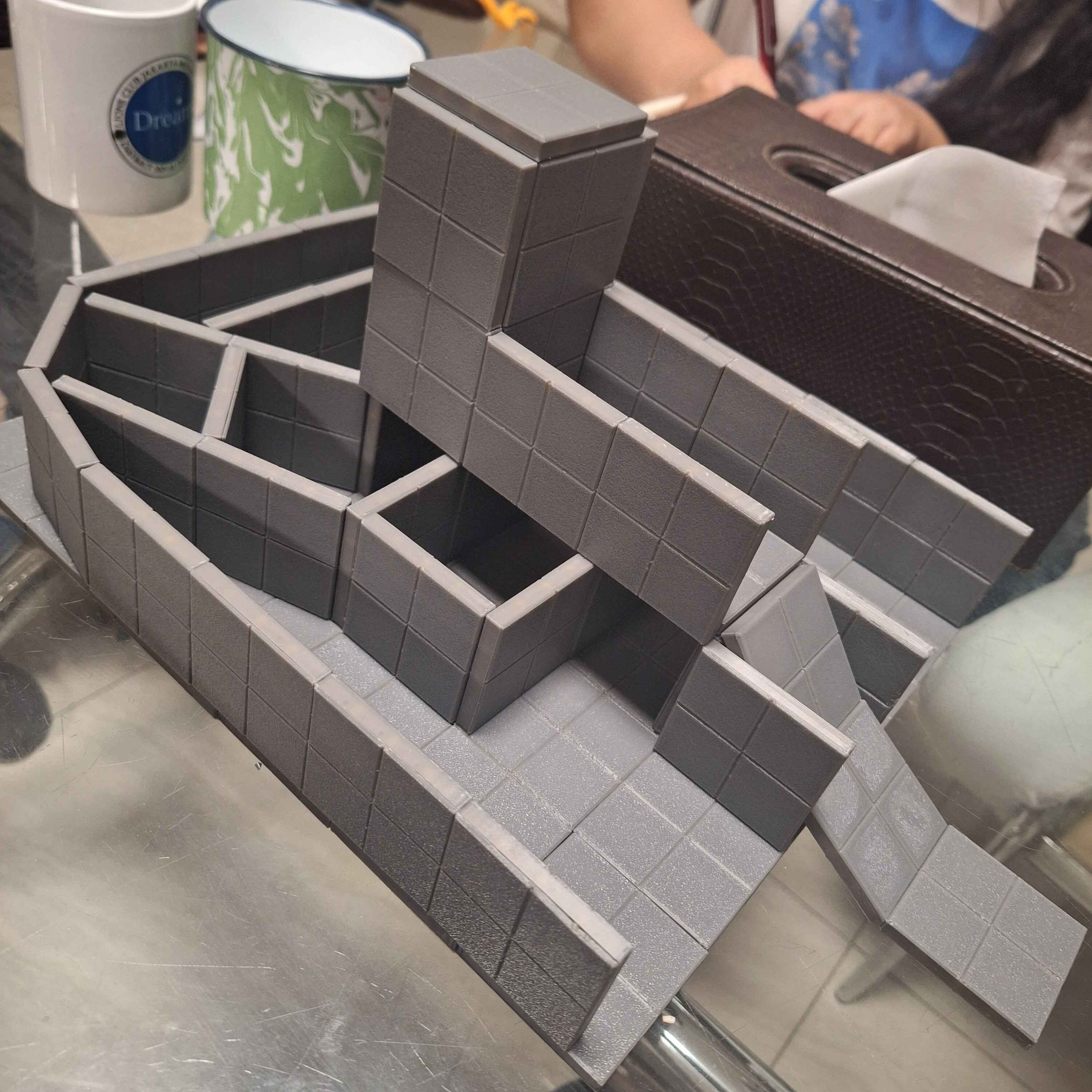 Modular Magnetic Tiles for D&D, Dnd Battlemap, TTRPG Grid, Dungeons and ...